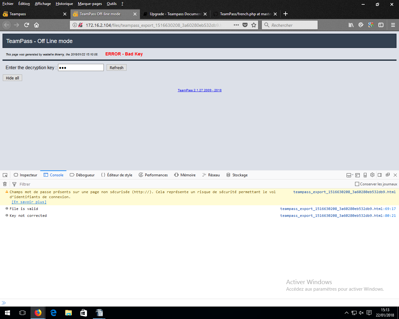Offline mode · Issue #2096 · nilsteampassnet/TeamPass · GitHub