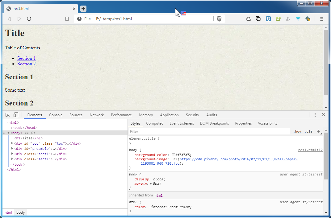 How to get the same HTML structure as from Chrome extension? · Issue #314 · asciidoctor ...