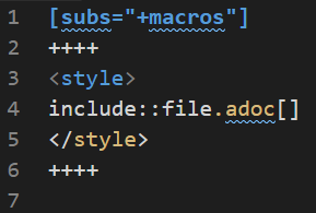 Passthrough block syntax highlighting doesn't work · Issue #268 · asciidoctor/asciidoctor-vscode ...