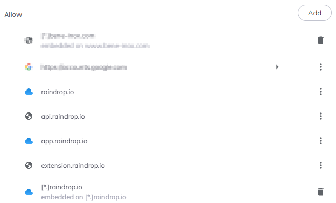 Raindrop.io extenstion: login again and again · Issue #9688 · brave/brave-browser · GitHub