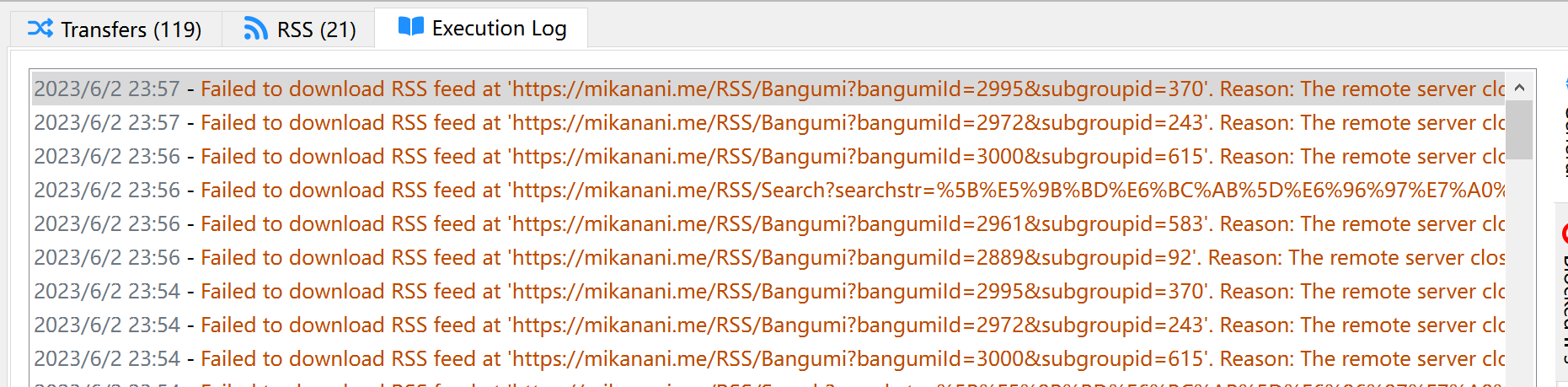 Could not update RSS feeds though clash LAN proxy [v4.6.0 alpha1] · Issue #19071 · qbittorrent ...