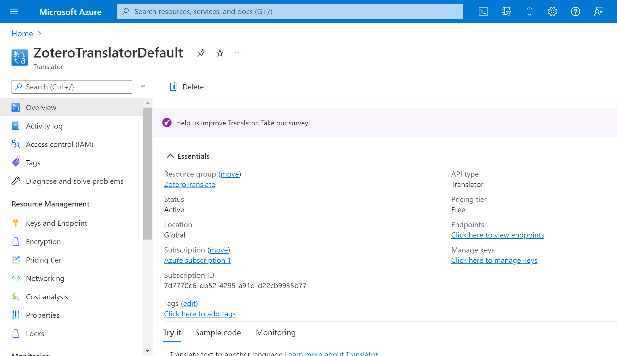 Microsoft API request method changed? · Issue #200 · windingwind/zotero-pdf-translate · GitHub