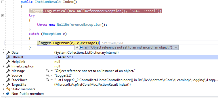 Exception.HResult gives unknown exception in internal.txt · Issue #3688 · NLog/NLog · GitHub