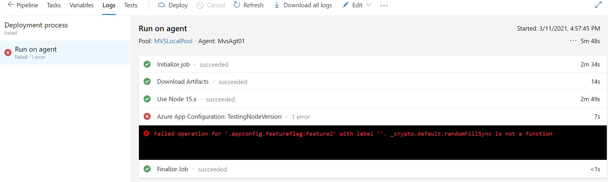 Azure App Configuration Push Crypto Default Randomfillsync Is Not A Function · Issue 440