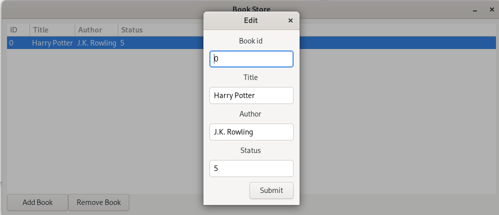 GitHub - mtruma/BookStore: Simple bookstore app using python and postgresql