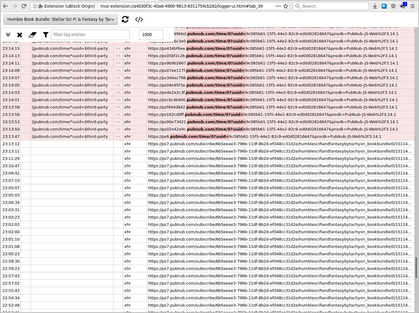 [Minor] Hangs when many elements were blocked · Issue #3274 · gorhill ...