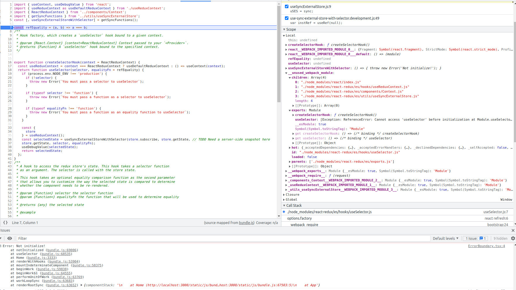Error Not Initialize On React 18 Beta And React Redux V8 Beta · Issue 1844 · Reduxjs React