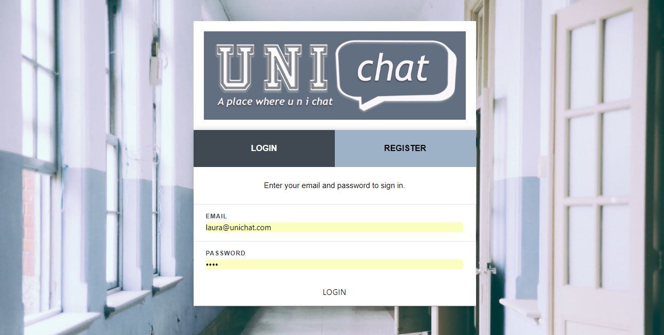 GitHub - lauras5/UNIChat: Social app for students in dorms that allows ...