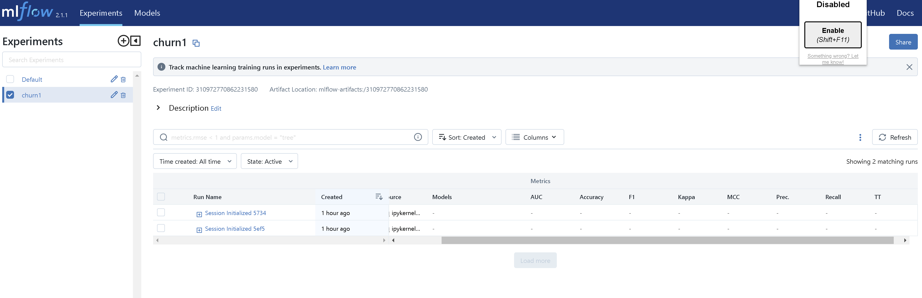 [bug] Mlflow Not Logging Metrics · Issue 3292 · Pycaret Pycaret · Github