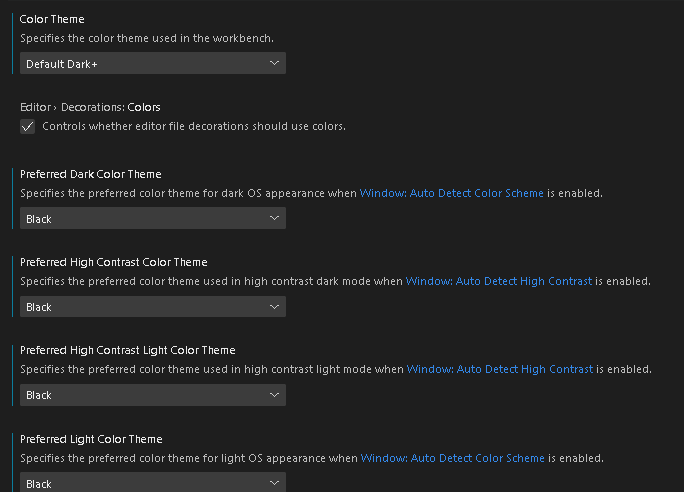 VSCode always changes theme to default · Issue #172656 · microsoft ...