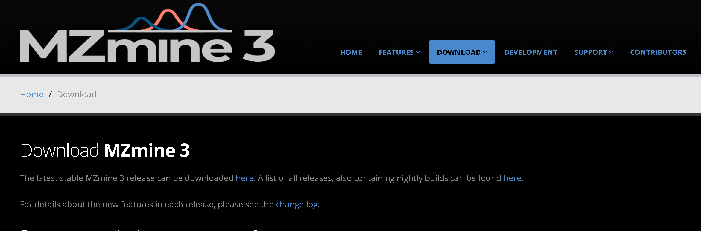 Download not working. · Issue #108 · mzmine/mzmine_documentation · GitHub