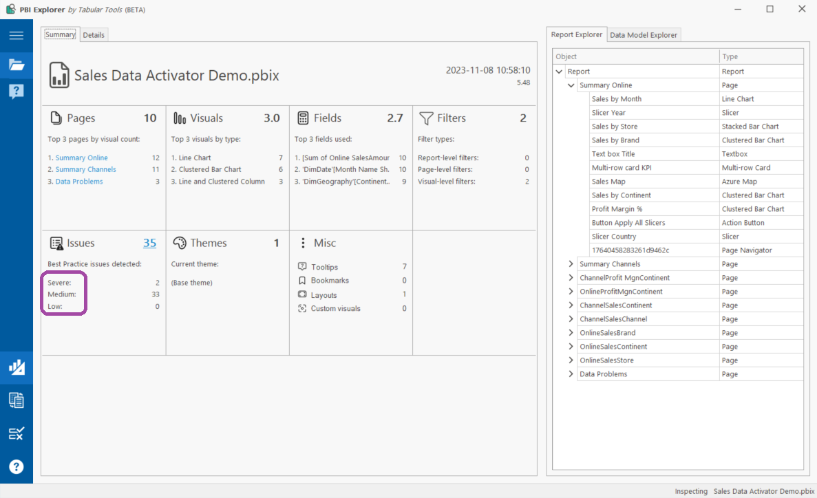 Best Practice Issues Groups · Issue #55 · tabulartools/pbi-explorer ...