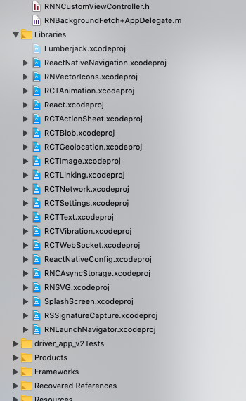 Not able to run the app when direclty deployed or release using archive ...
