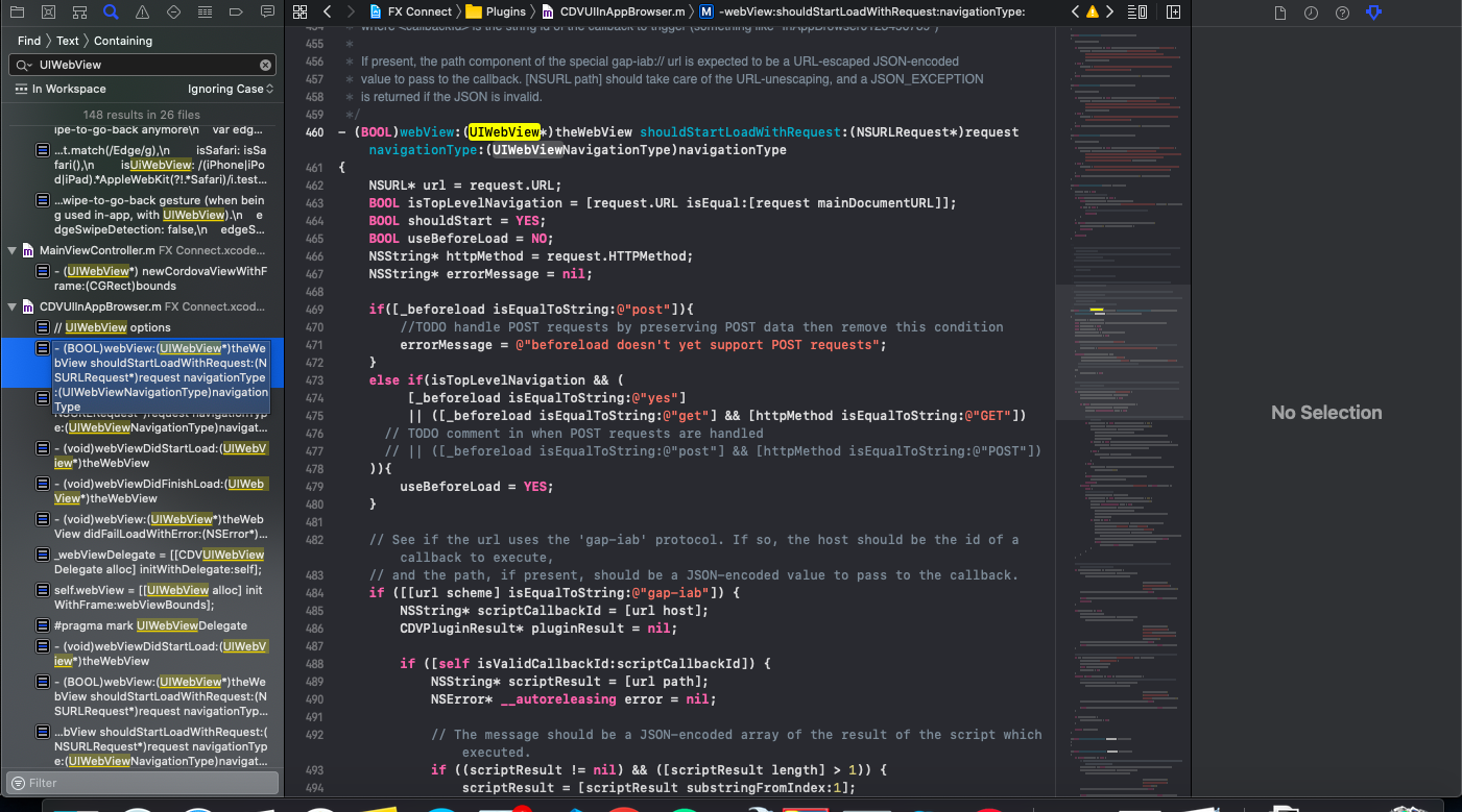 Still getting UIWebView even after updating to cordova-ios 5.1.1 and plugin to 3.2.0 · Issue ...