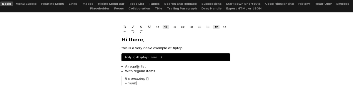 Can't remove Blockquote · Issue #803 · ueberdosis/tiptap · GitHub