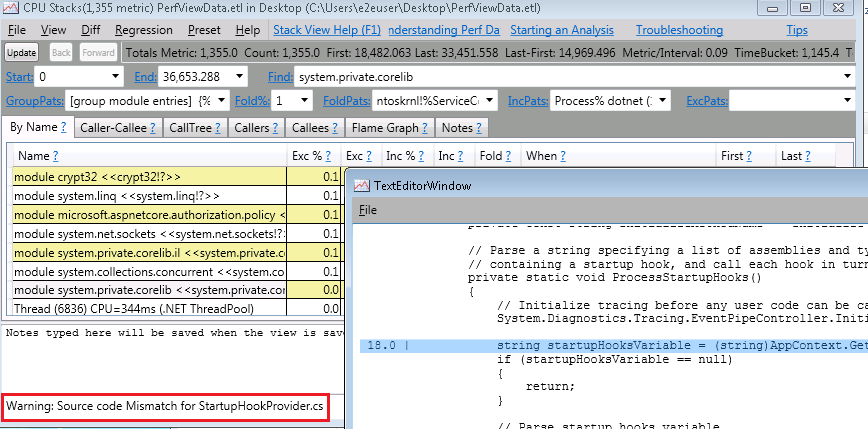 The Source Code Mismatch Warning For ‘native Symbols · Issue 3487 · Dotnetruntime · Github 3433