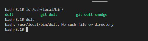 how can i install dolt base on alpine image? failed... · Issue #1489 · dolthub/dolt · GitHub