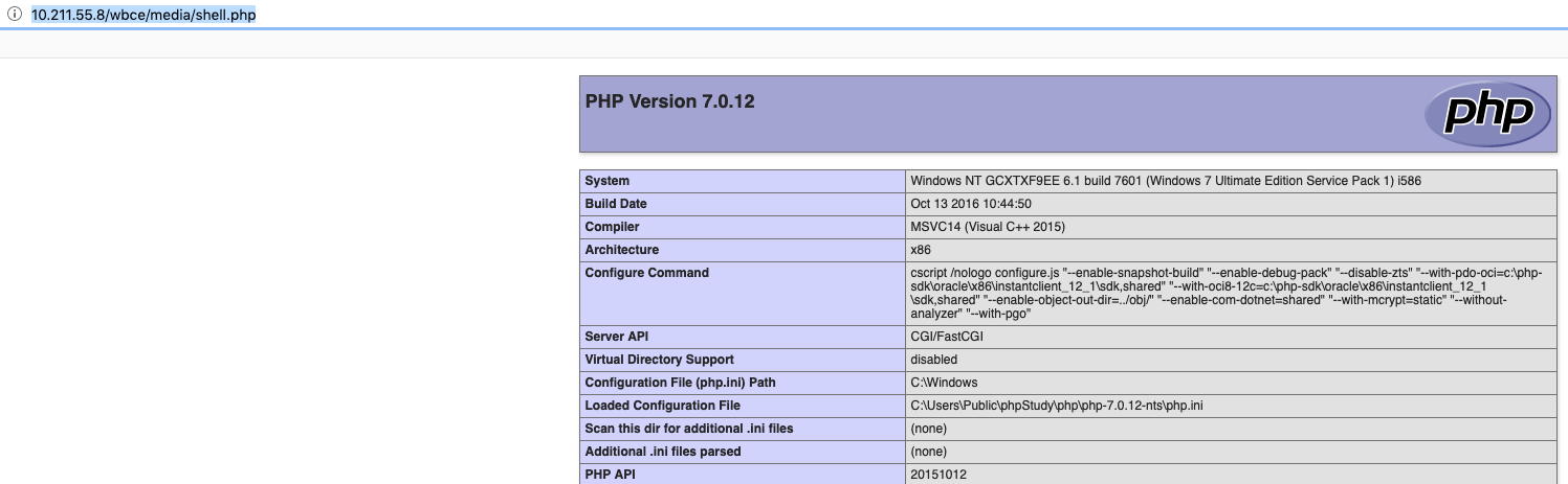 WBCE CMS 1.4.0 Arbitrary file upload Getshell · Issue #446 · WBCE/WBCE_CMS · GitHub