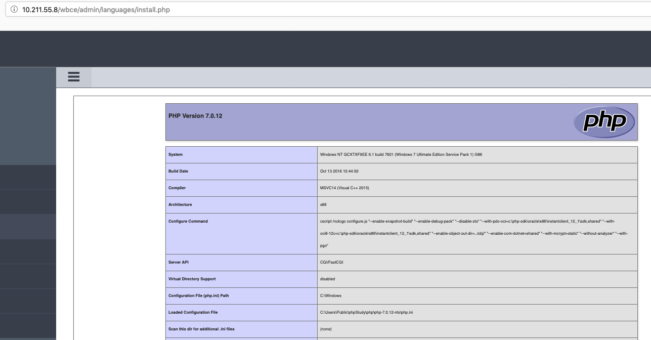 WBCE 1.4.0 PHP Code Execution Vulnerability · Issue #447 · WBCE/WBCE_CMS · GitHub
