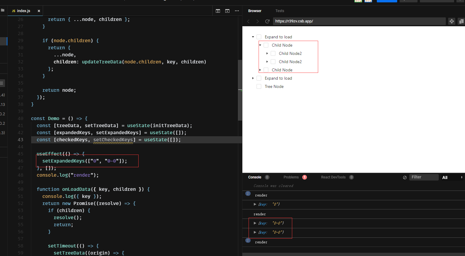Tree组件 Loaddata加载数据,手动设置默认展开项,会执行两次loaddata · Issue 31935 · Ant Designant Design · Github