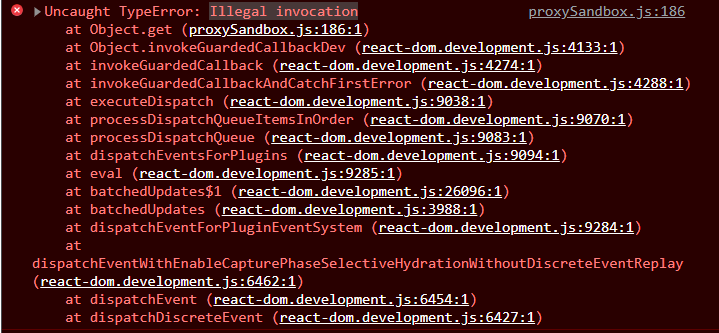 子应用使用antd upload报错Illegal invocation，主应用不会 · Issue #2375 · umijs/qiankun · GitHub