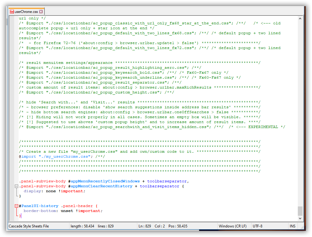 "Show All History" to the top · Issue #191 · Aris-t2/CustomCSSforFx · GitHub