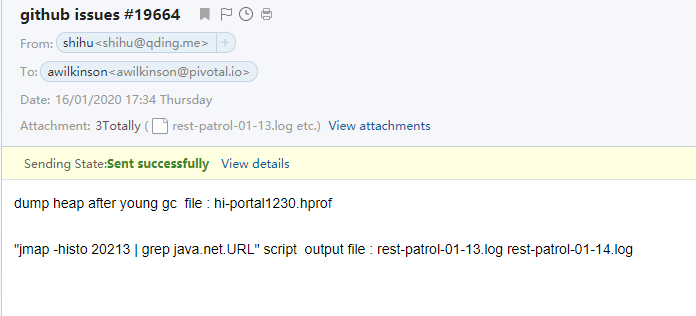 java.net.URL can't young gc · Issue #19664 · spring-projects/spring-boot · GitHub