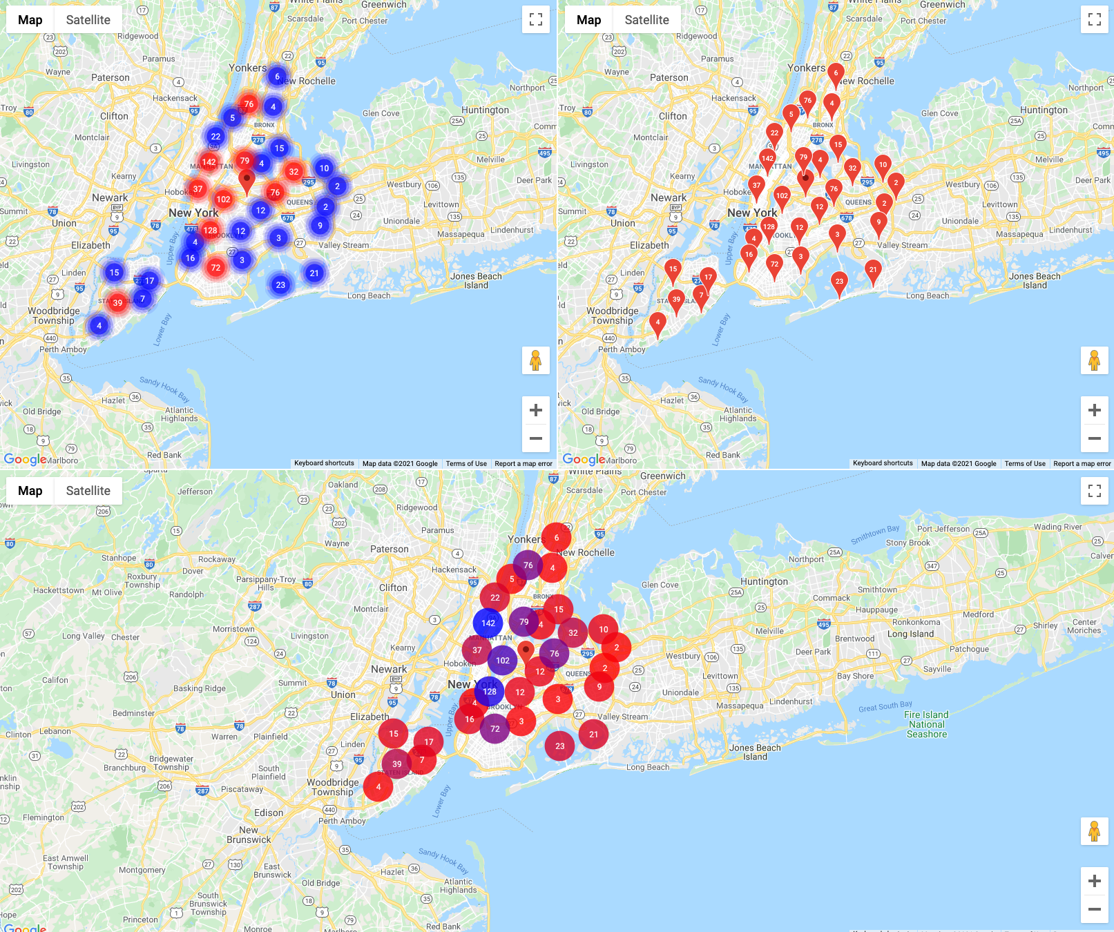 GitHub Googlemaps js markerclusterer Create And Manage Clusters For