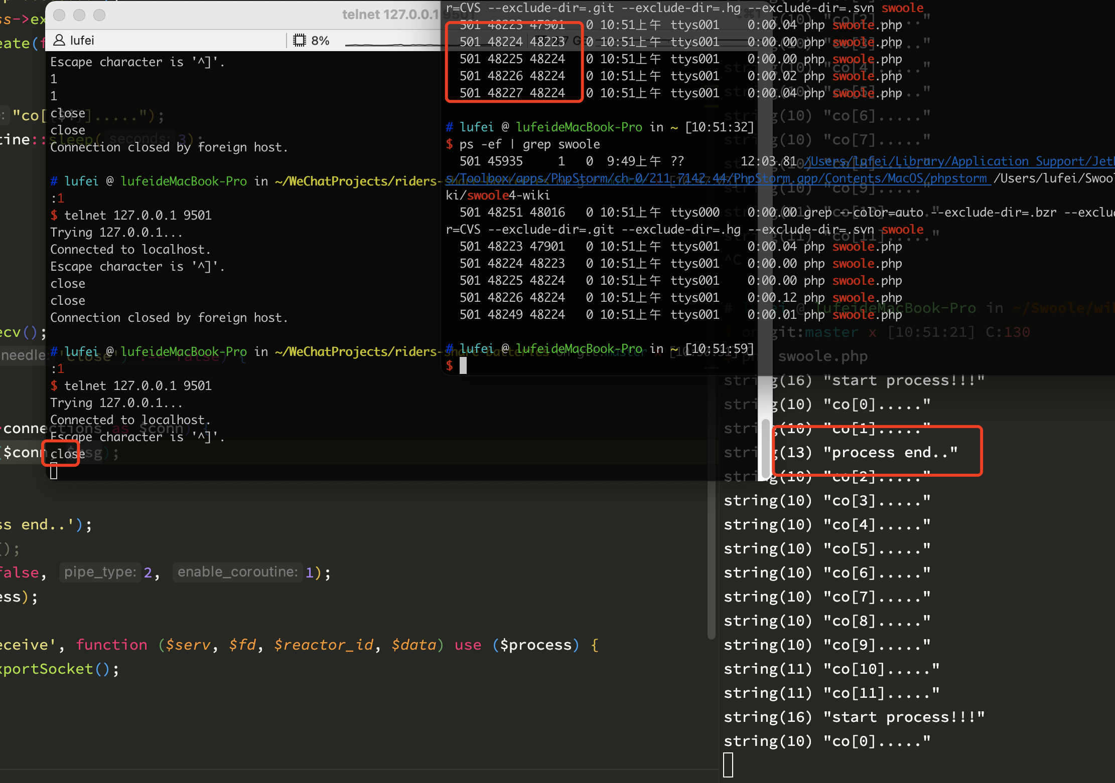 自定义进程结束问题 · Issue #4192 · swoole/swoole-src · GitHub
