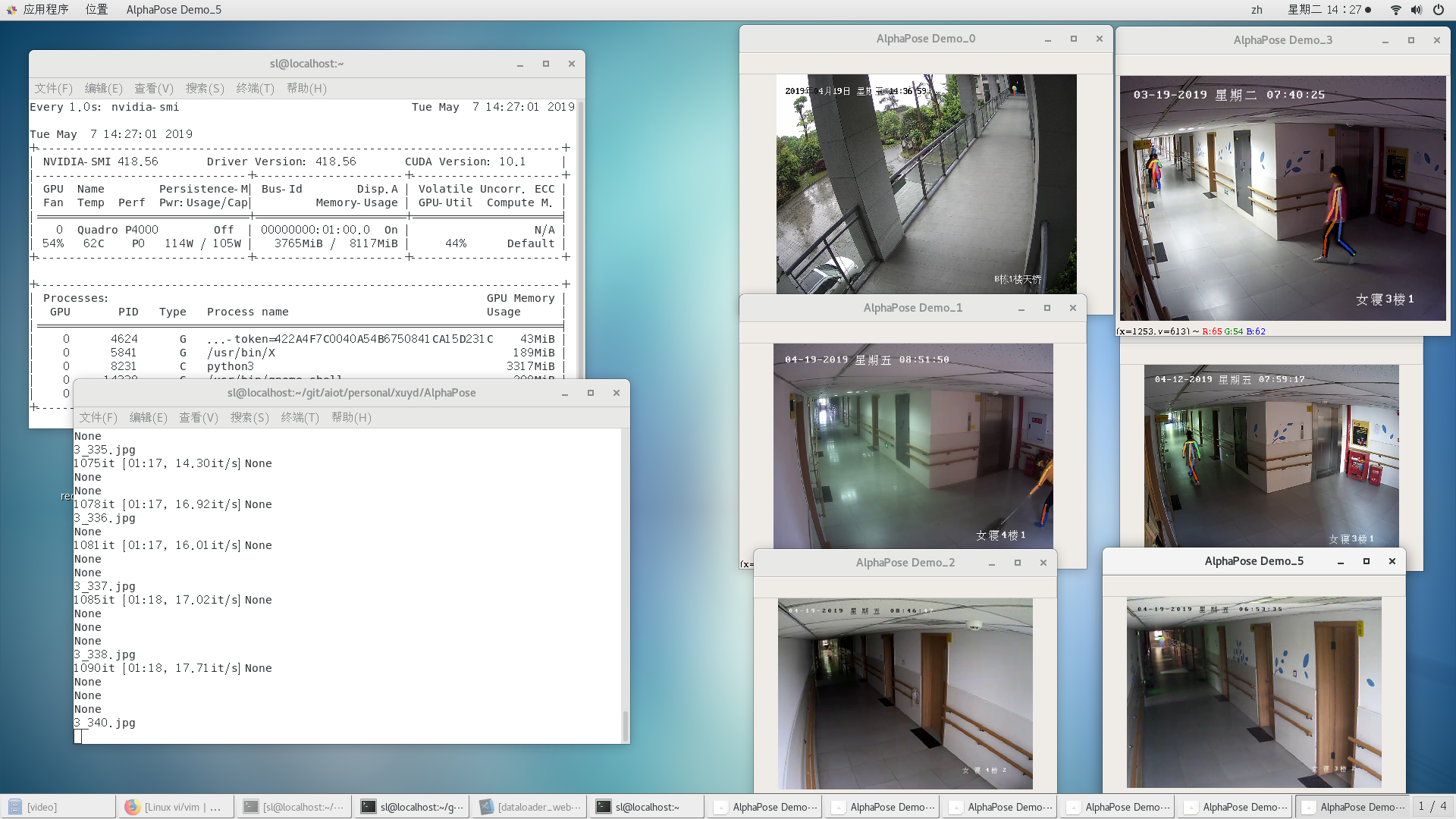 多路视频监控的修改方法 · Issue #336 · MVIG-SJTU/AlphaPose · GitHub