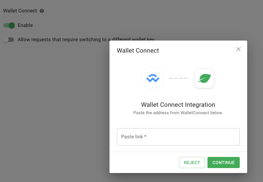 GUI: "Wallet Connect" --> "WalletConnect" · Issue #1244 · Chia-Network/chia-blockchain-gui · GitHub