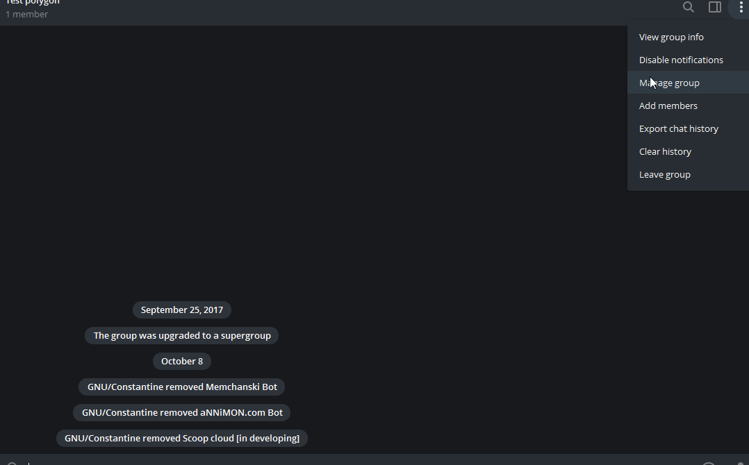 [BUG] When you remove a banned user from the group, the user is not deleted, and the banned ...