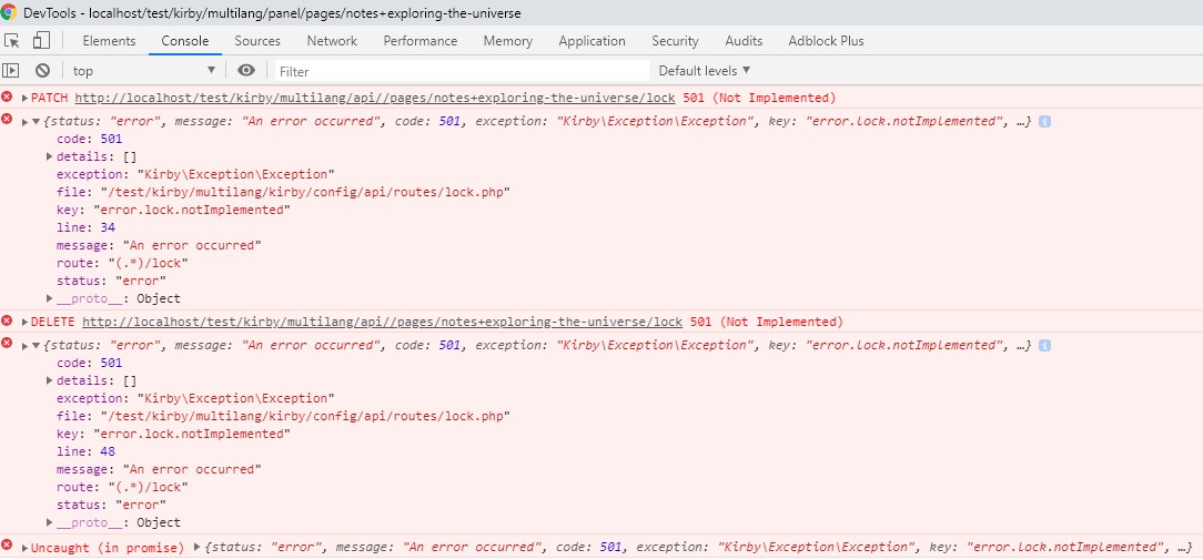[3.3.0RC1] Lock conflict on pages with unsaved changes · Issue #2245 · getkirby/kirby · GitHub