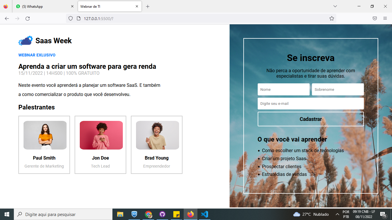 Github Gleisson Santoslandingpage Html5 Css3 Curso De Html E Css