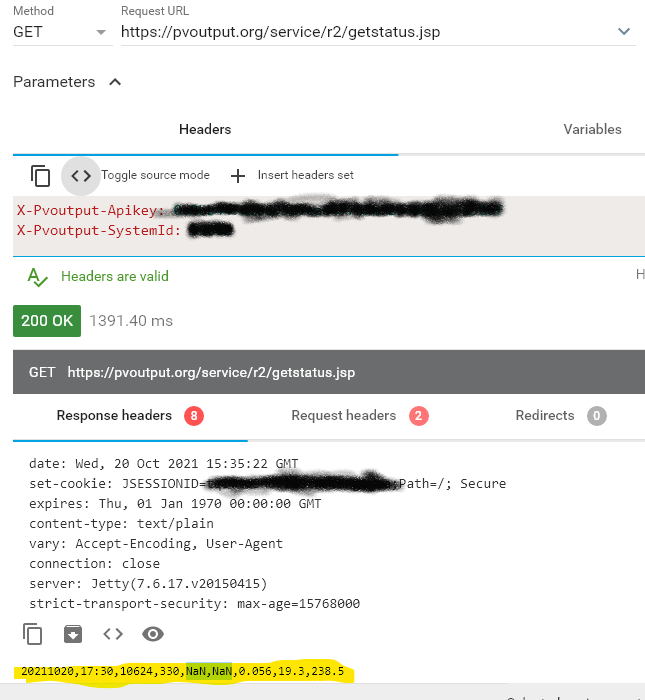 Pvoutput Unable To Fetch Data From Pvoutput · Issue 58115 · Home Assistantcore · Github