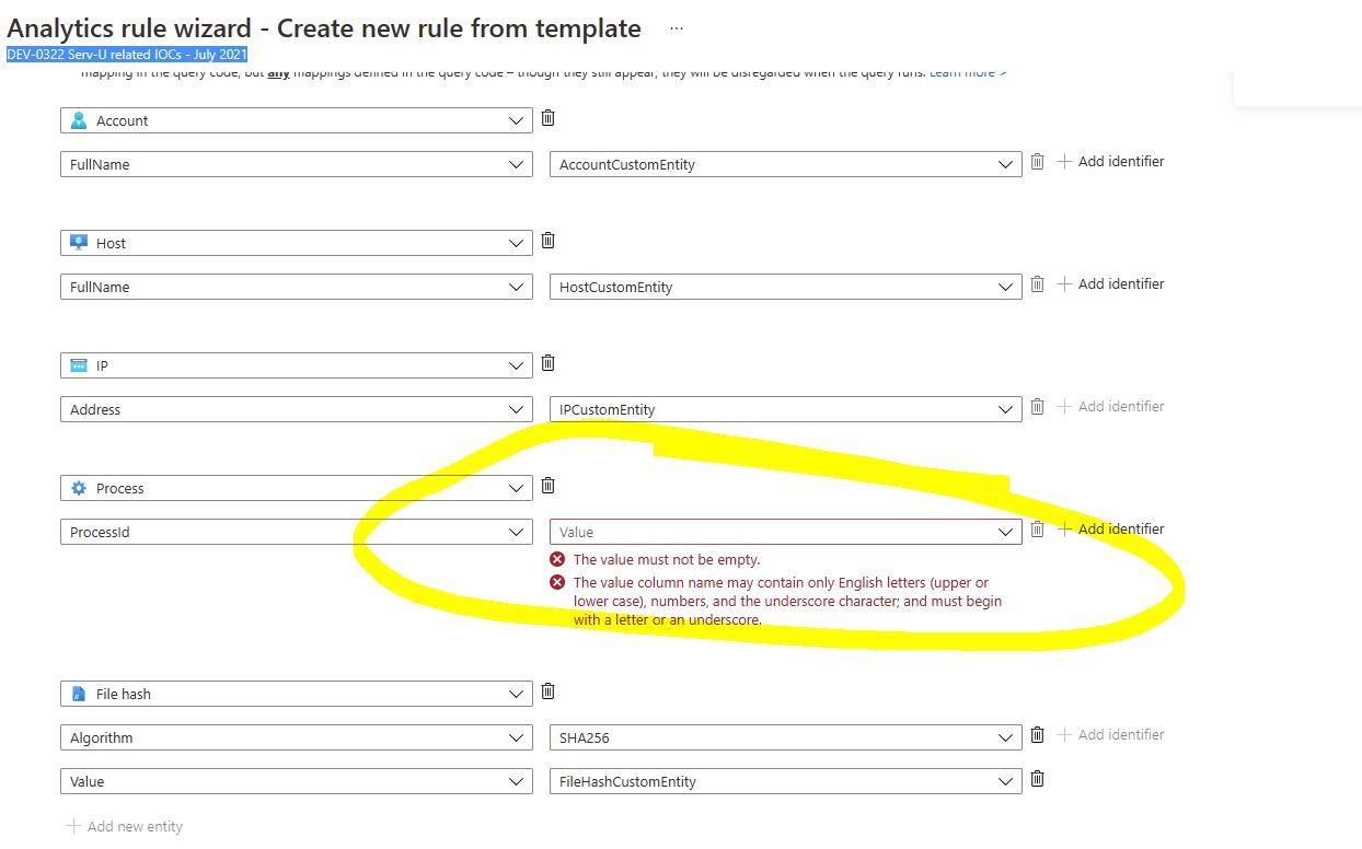 DEV-0322 Serv-U related IOCs - July 2021 · Issue #3040 · Azure/Azure-Sentinel · GitHub