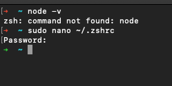 env: node: No such file or directory · Issue #9252 · ohmyzsh/ohmyzsh · GitHub