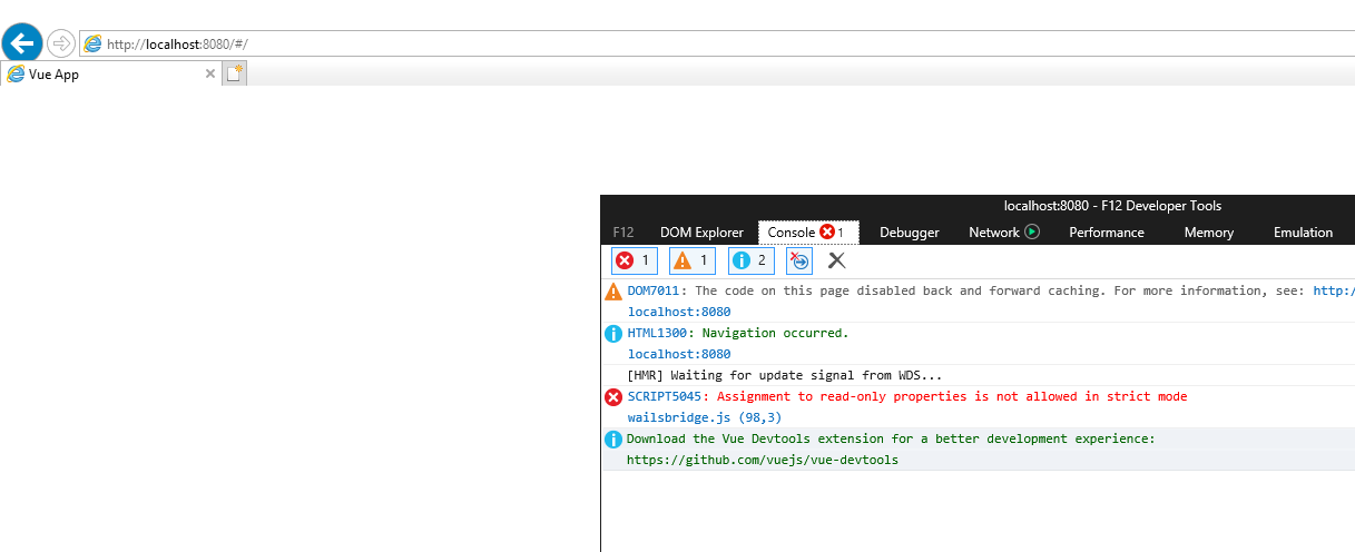 Vuetify template does not support vue-router · Issue #150 · wailsapp/wails · GitHub