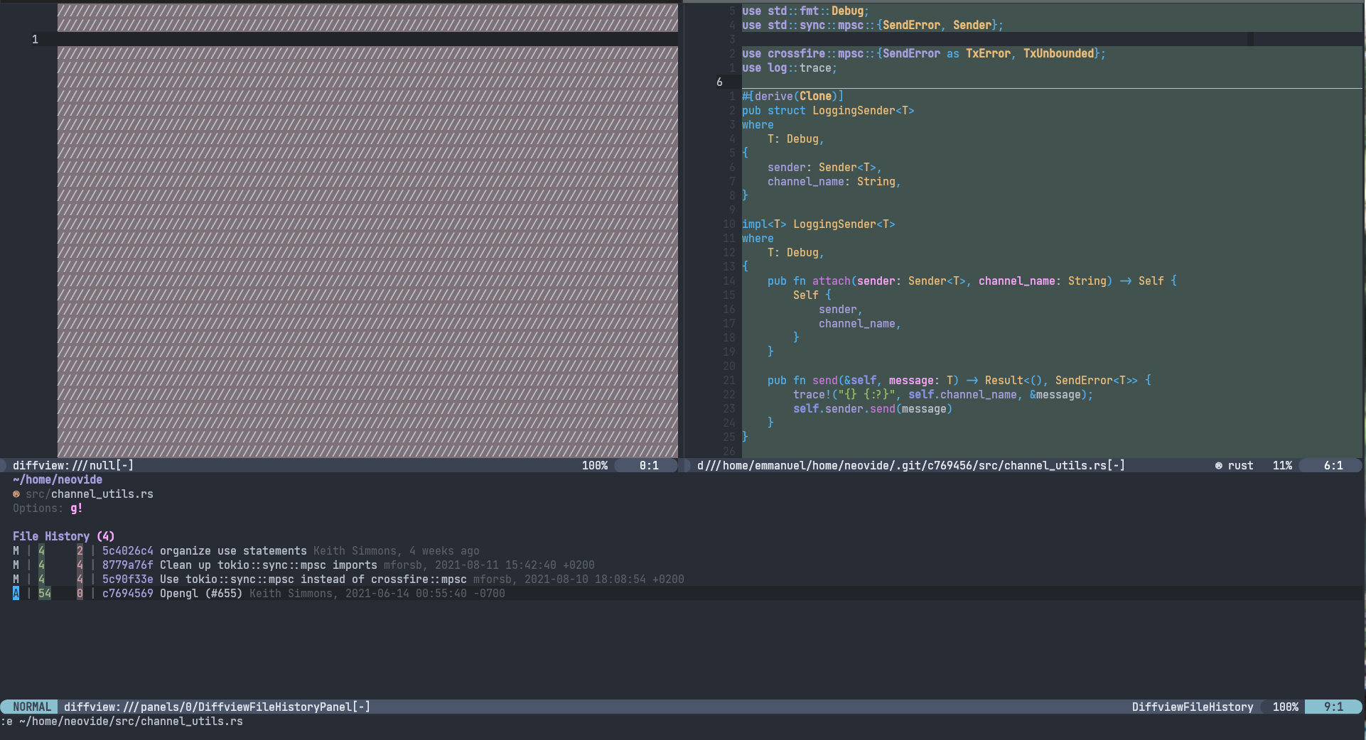 unicode pattern does not display as well as in the terminal · Issue #1197 · neovide/neovide · GitHub