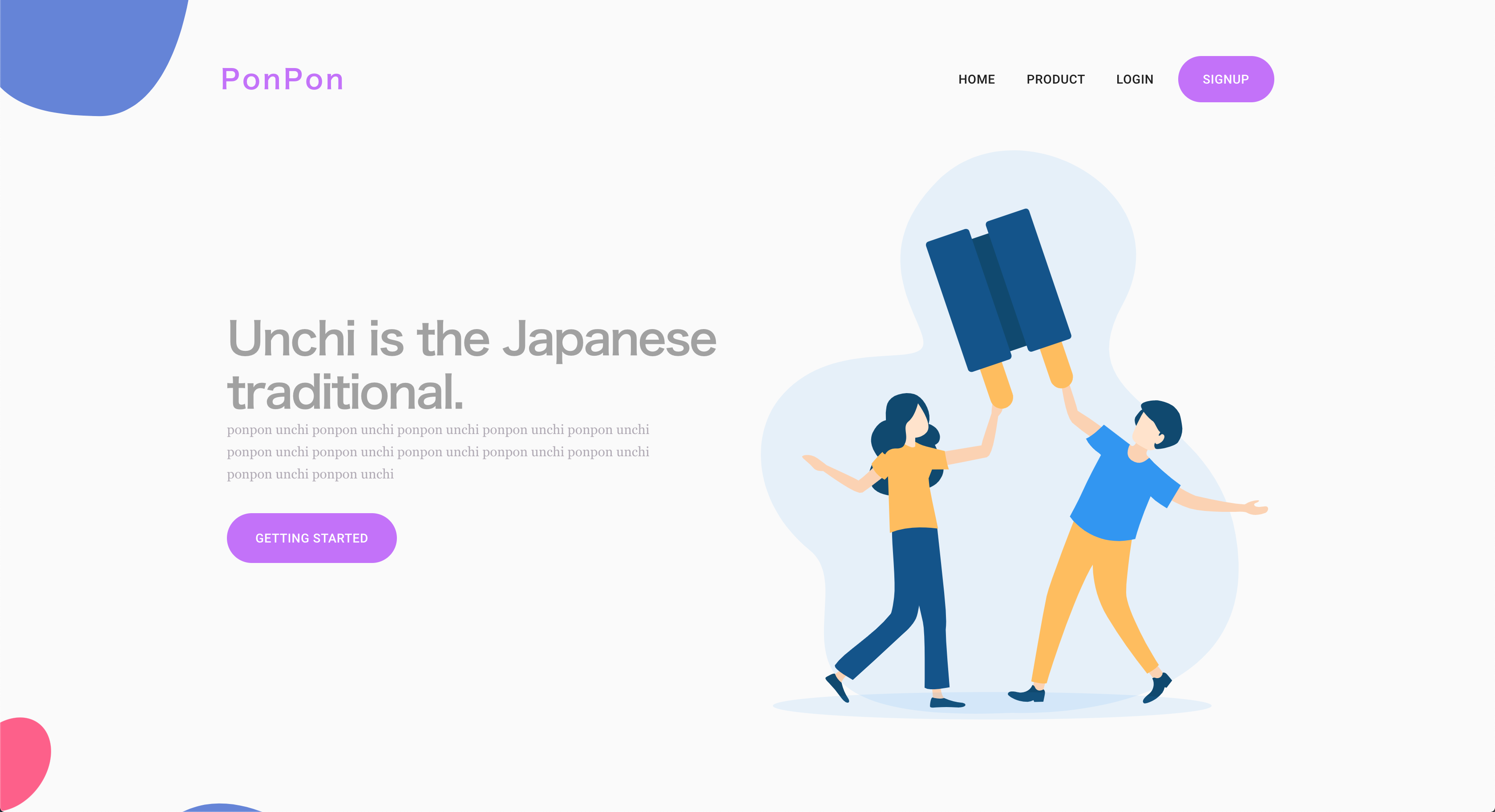 GitHub - hulk510/web-design-practice: Unchi is perfect