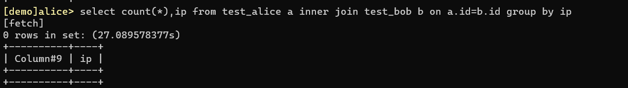 GROUP BY 数据有问题 · Issue #42 · secretflow/scql · GitHub
