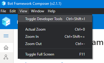 As i open my existing bot in composer, after few minutes it gets stuck ...