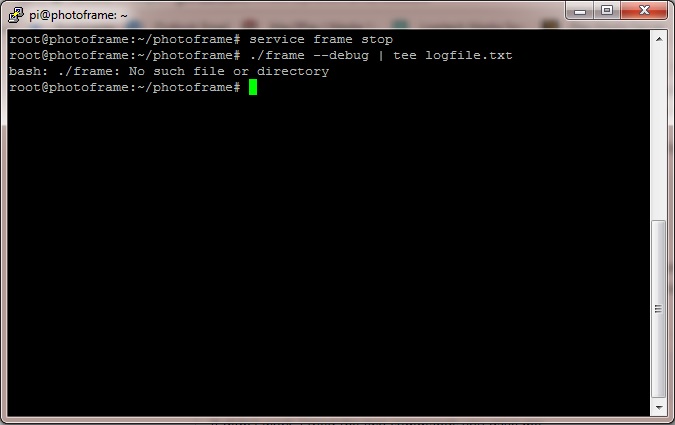 I have tried every steps but the display is always showed blank ...