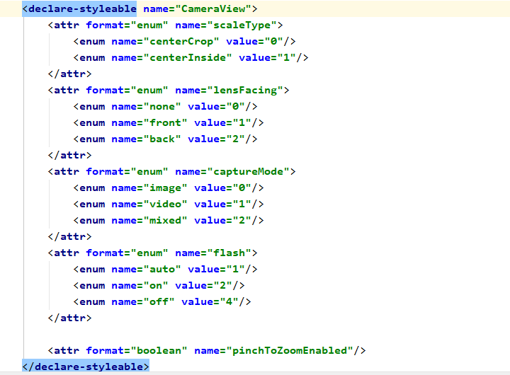 接入进项目的时候提示AAPT: error: duplicate value for resource 'attr/scaleType' with config ''. · Issue ...