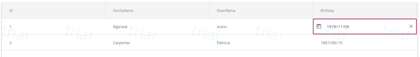[IgxGrid] date and time pickers not fully stretched in cell editing mode · Issue #9320 ...