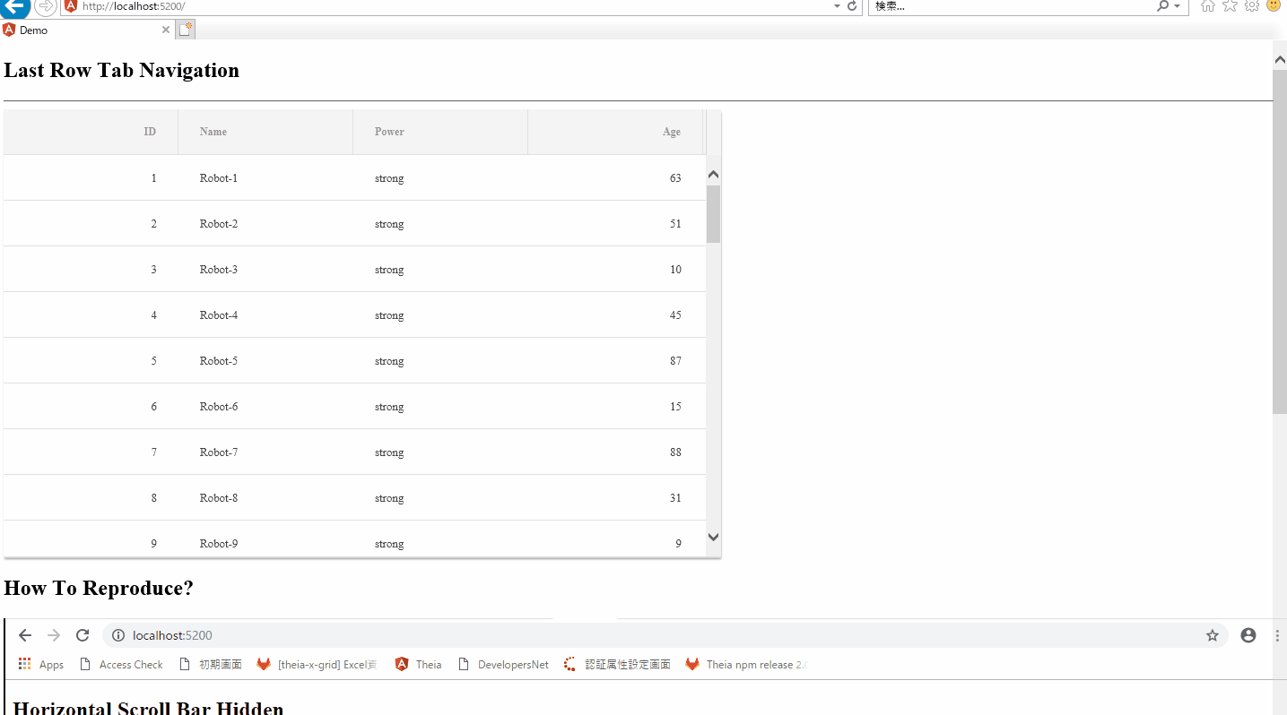Tab navigation goes to the cell of the next row when a new record is added to the bound data on ...