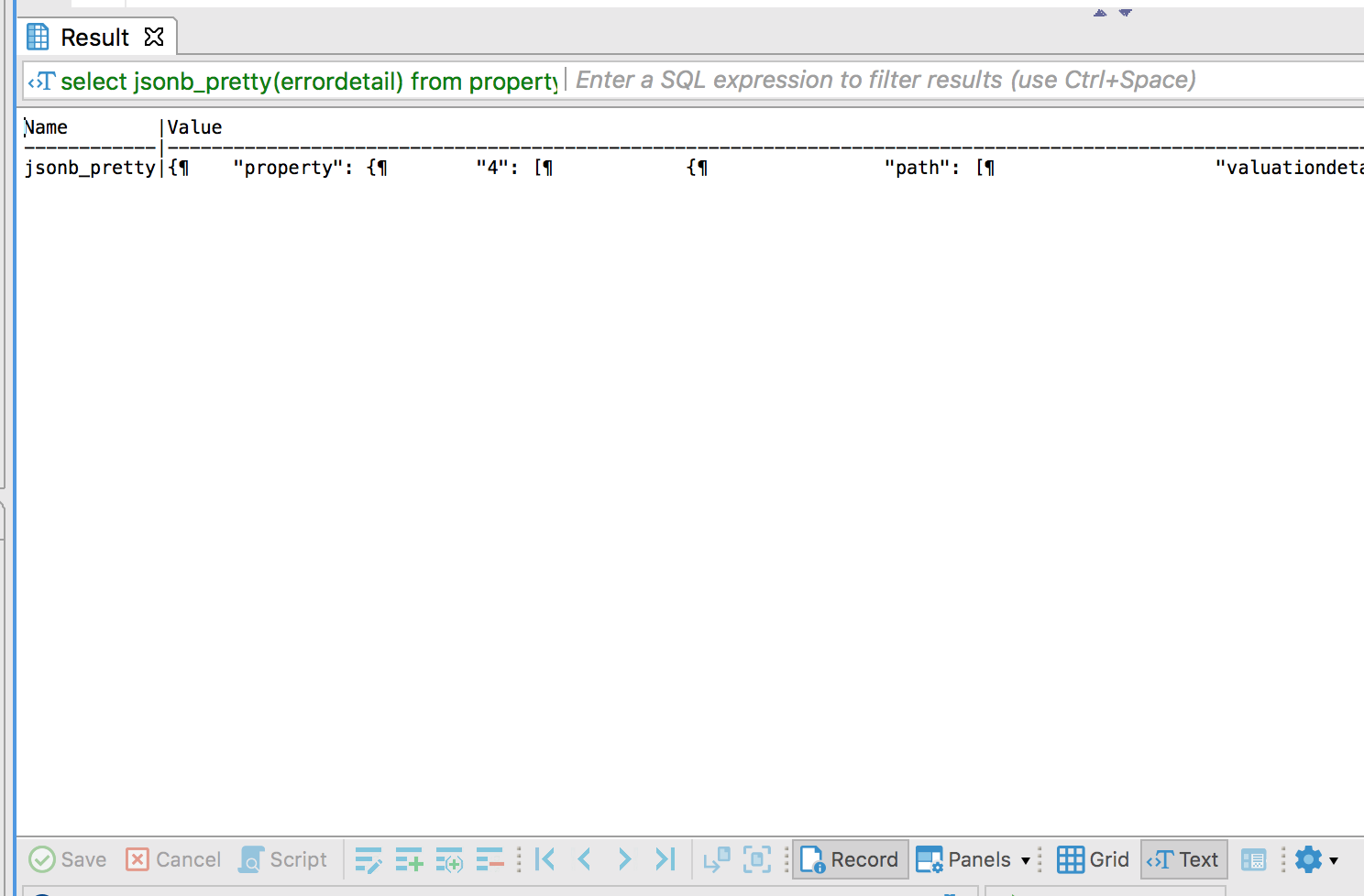 Results view not rendering newlines in text record mode · Issue #4940 · dbeaver/dbeaver · GitHub