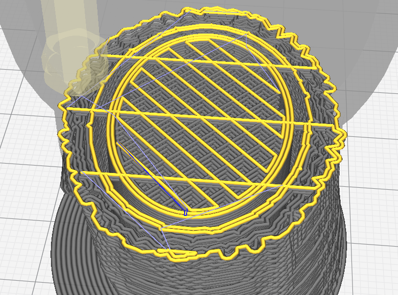 Support infill ignores inner boundaries when using tree support · Issue ...