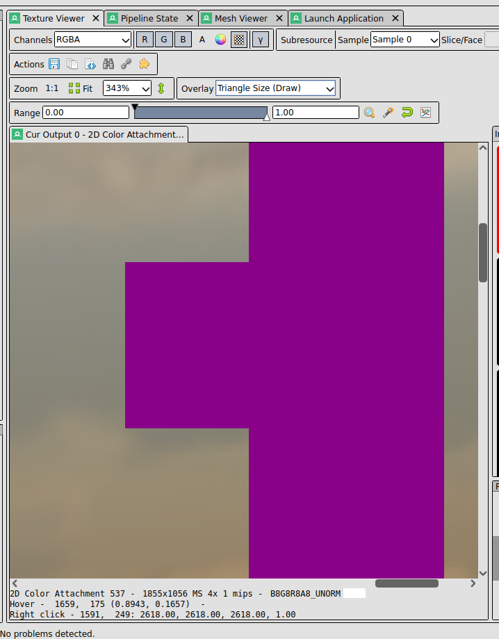 Feature suggest: Show clip distance rejection in History · Issue #2916 · baldurk/renderdoc · GitHub