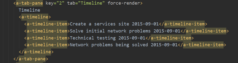 Timeline组件使用不生效？ · Issue #777 · vueComponent/ant-design-vue-pro · GitHub